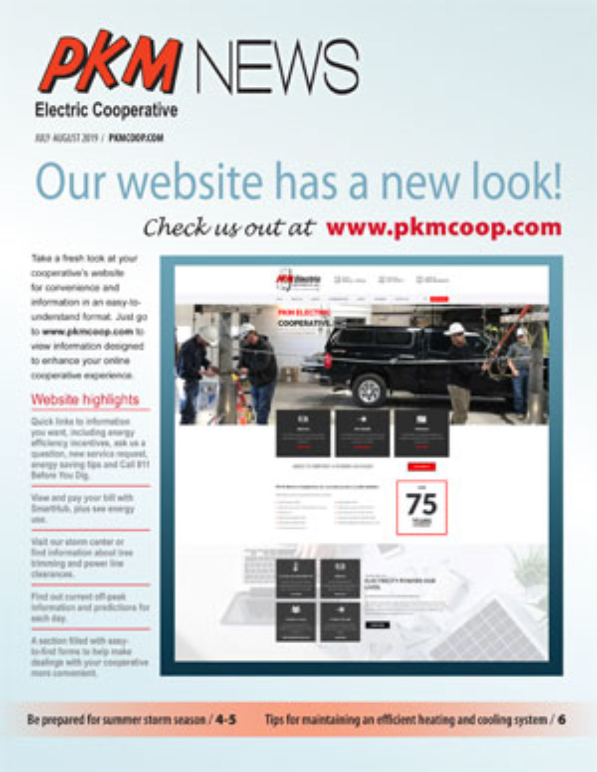 PKM News – PKM Electric Cooperative